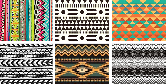 Estampa étnica - Artesanato na Rede